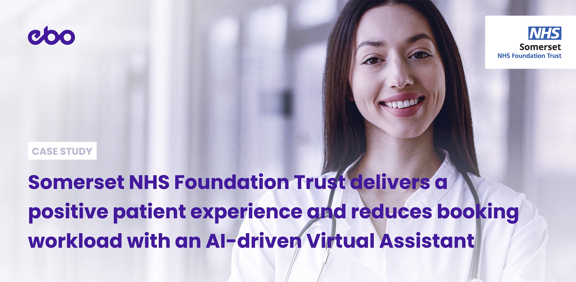EBO’s Virtual Assistant saves 136 hours of NHS admin time in 12 weeks