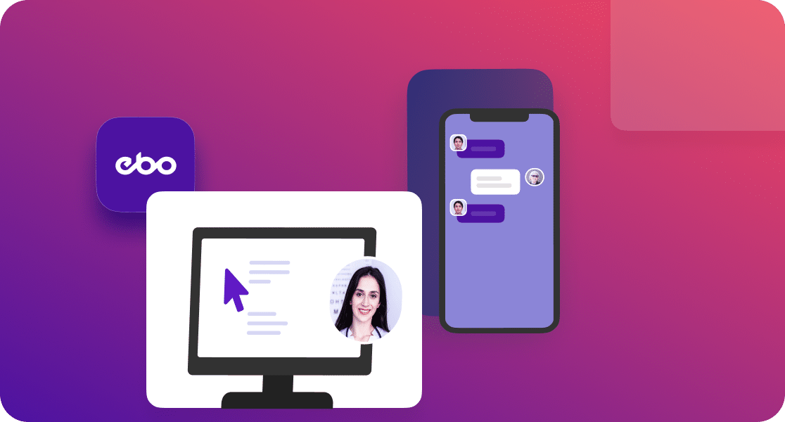 EBO's AI technology - Discover automated customer engagement