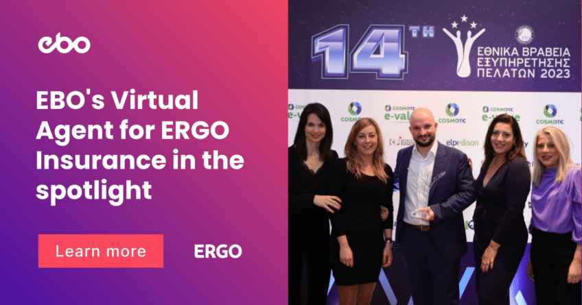 EBO's Virtual Agent for ERGO Insurance in the spotlight